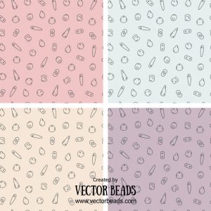 Beads Vector Pattern Design Free Download | Vector Beads